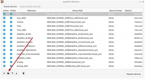 Issue Importing Symbol Libraries In KiCad 8 Library Symbols KiCad