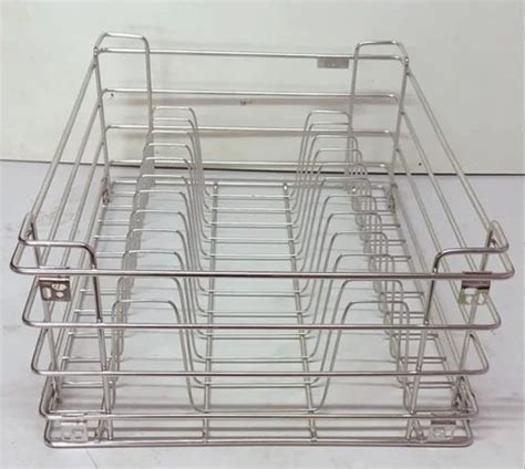 Stainless Steel Rectangular Kitchen Basket At ₹ 750piece Vasai Virar