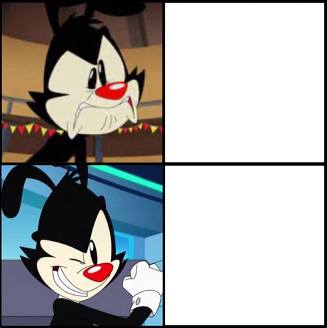 Yakko Warner Drake Meme Blank By Shurikenpink On Deviantart