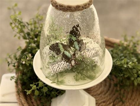 Four Ways To Repurpose Glass Light Shades Craftsy Soul