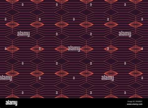 Seamless Abstract Background Pattern Made With Repeated Lines Forming