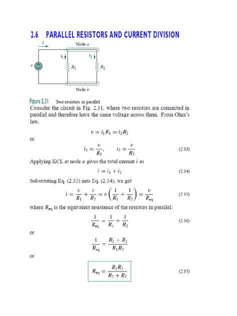 Current Division Pdf