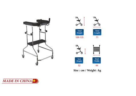 Elbow Walker Gutter Walker With Wheels Fs9612 Abu Lail Medical