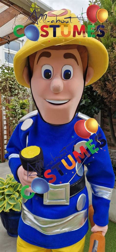 Fireman Sam Costume Hire Affordable And Fun