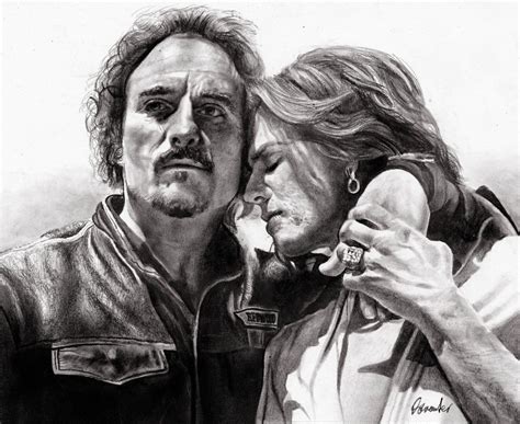 Fan Art De Alexander Tig Trager Y Venus Sons Of Anarchy Tigtrager