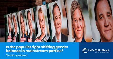 Is The Populist Right Shifting Gender Balance In Mainstream Parties