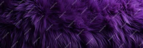Premium Ai Image Violet Fur Creative Abstract Photorealistic Texture