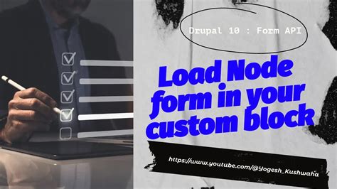 Programmatically Load A Node Add Or Edit Form In A Block Bhimmu
