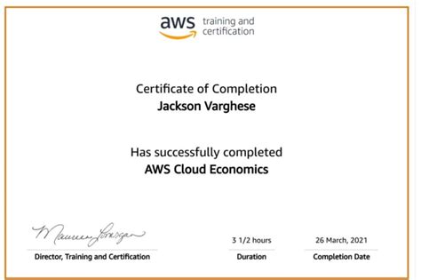 Jackson Varghese On Linkedin Cloudeconomics Aws Hereataws Learning Cloudcomputing