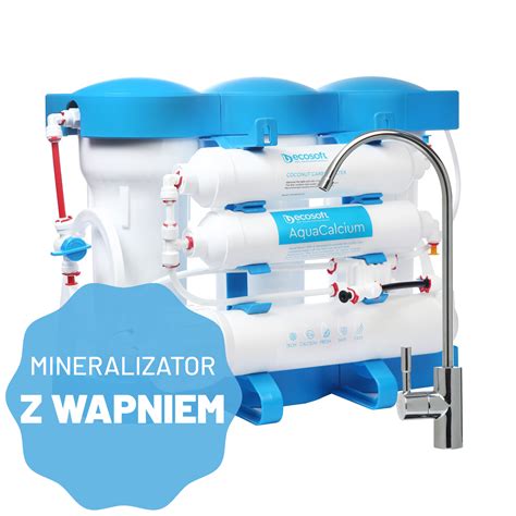 6 stopniowy system odwróconej osmozy z mineralizatorem Ecosoft Pure