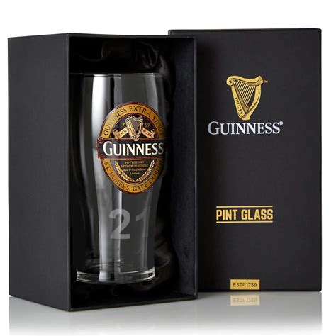 Guinness Classic Pint Glass Twin Pack Guinness Webstore Us