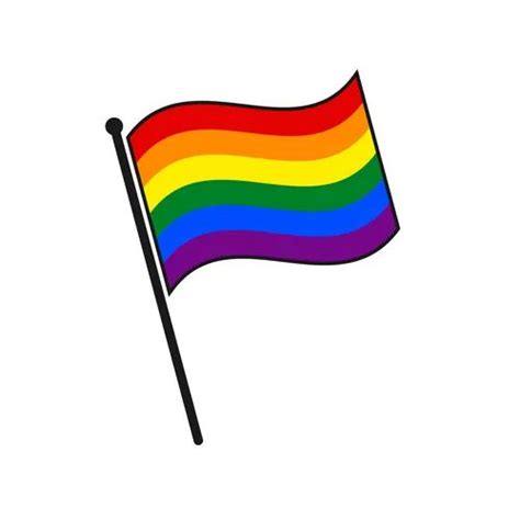 Lgbt Pride Flag Icon Outline Style Royalty Free Vector Image In 2025 Lgbt Pride Flags Flag