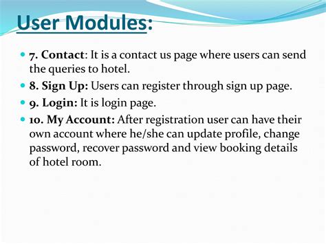 Hotel Booking Management System Phppptx