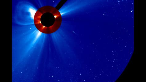 V Deo Da Nasa Mostra Cometa Mergulhando No Sol Canaltech