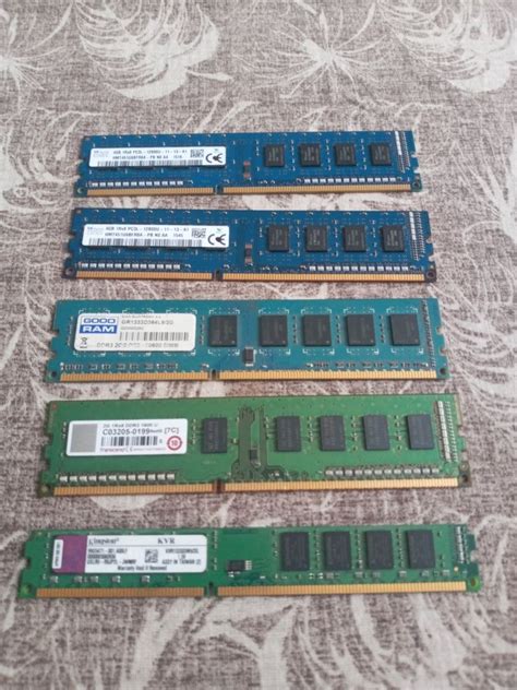 Оперативная память на пк Ddr 3 по 2 и 4 гига 85 грн Комплектуючі та аксесуари Кривий Ріг на Olx