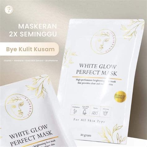 Jual SKINFLAIR WHITE GLOW PERFECT MASK 50 GR Shopee Indonesia