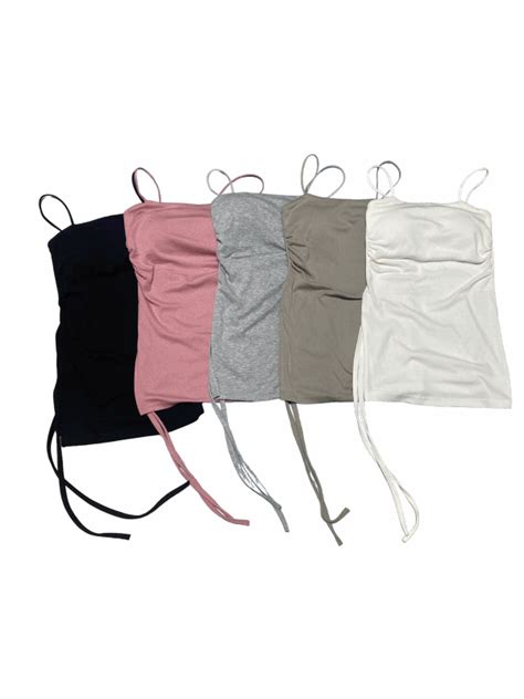 Strap Cutting Layerd Sleeveless 스트랩 컷팅 레이어드 슬리브리스 레이어드 캡나시 신시