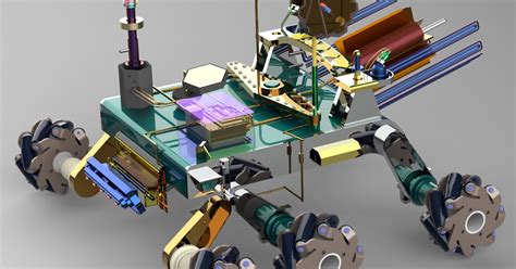 Mars Rover Helios Autodesk Community Gallery