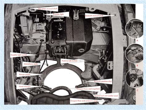 Ball Turret Azimuth Position Indicator B 17 B 24 Aeroantique