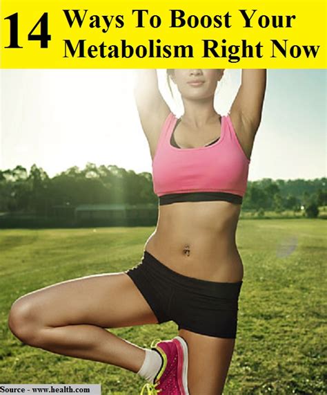 14 Ways To Boost Your Metabolism Right Now Home And Life Tips