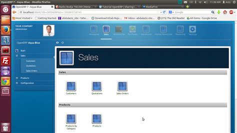 Template Openerp 7 Tutorial Odoo