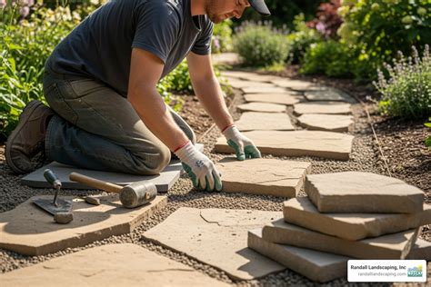 How To Install A Flagstone Walkway With Mortar 1 Best 2025
