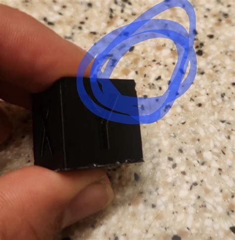 Calibration Cube With Jagged Edges R Fixmyprint
