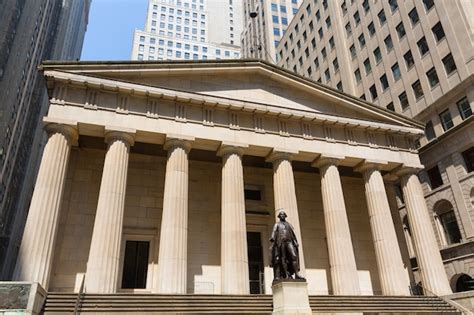 Premium Photo Federal Hall National Memorial New York City Usa