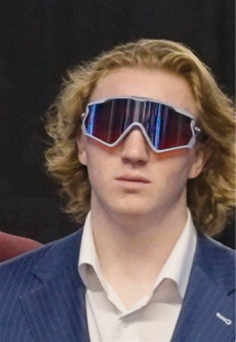 Logan Cooley The Nhl Player Who Wears Glasses Tiktok