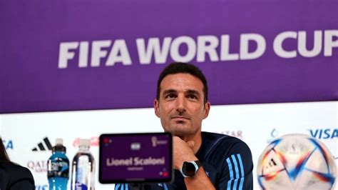 Lionel Scaloni en la previa de la Selección contra México Este equipo