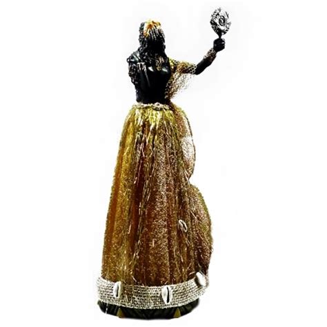 Imagem De Resina Orixa Oxum 45 Cm Willian Girassol Artigos Religiosos