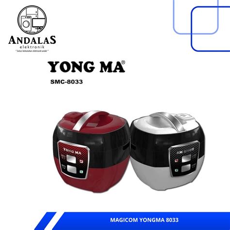 Jual Magic Com Yong Ma Smc 8033 Yongma Smc8033 Rice Cooker 2 Liter Shopee Indonesia