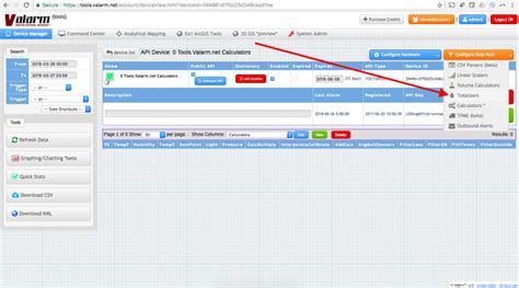 Tools Valarm Net Monitoring Water Usage And Flow With Tools Valarm Net Totalizers