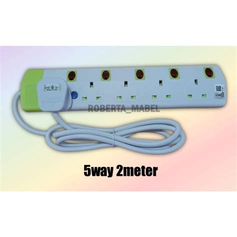 Socket Extension Plug Socket Trailing Socket 2 Gang 3 Gang 4 Gang 5
