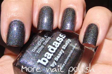 Picture Polish Collaborations Badass Hussy Midnite Meteor