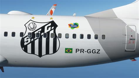 Texturas Brasileiras Gol Linhas Aéreas Santos PR GGZ Boeing