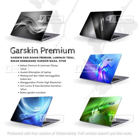 Jual Stiker Laptop Garskin Laptop Acer Laminasi Shopee Indonesia
