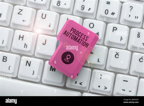 Hand Writing Sign Process Automationtransformation Streamlined Robotic To Avoid Redundancy