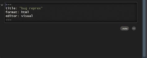 Visual Editor Omits Chunks Contents With Certain Class Names Eg `note` · Issue 13663