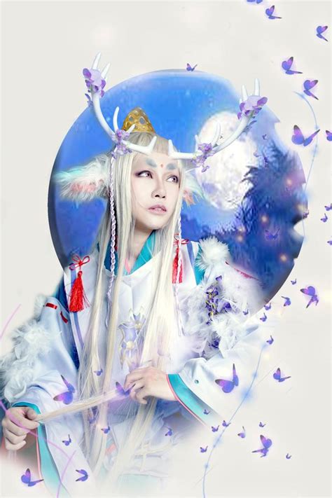 網易陰陽師手遊 小鹿男cospaly紫苑藤雪 每日頭條
