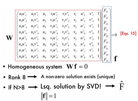 Cs231a Lecture 5：epipolar Geometry 所念皆星河