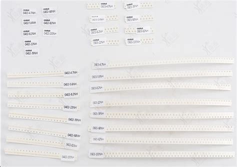 Car Remote Fob Pcb Repair Components Kit 0603 And 0402 Inductor Kit