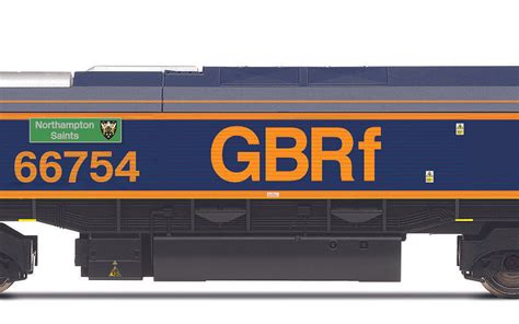R30353txs Gbrf Class 66 Co Co 66754 Northampton Saints Era 11