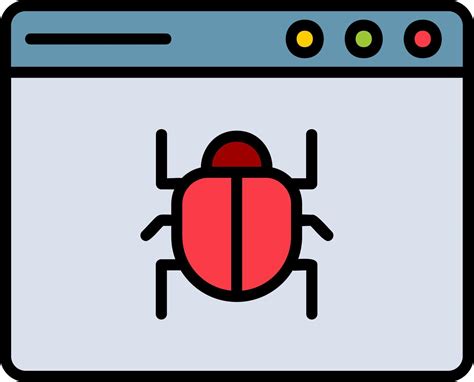 Web Bug Vector Icon Vector Art At Vecteezy