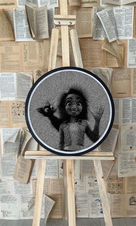 Adult Craft Kit String Art Portrait Customized DIY String Art Couples Photo Portrait Cotton