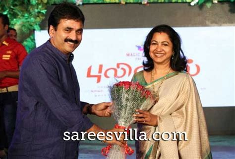 Radhika Sarathkumar In Uppada Saree Sarees Villa