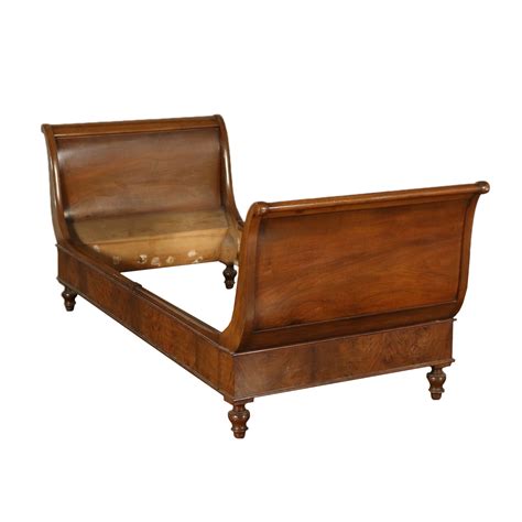 Letto A Barca Singolo Antiquariato Letti E Testate Dimanoinmanoit