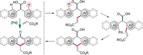 钯（ii）催化串联合成羧酸，以羧酸为无痕导向基团angewandte Chemie International Edition X Mol