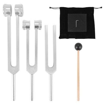 Ensemble De Diapasons 128 Hz 256 Hz 512 Hz Diapasons Parfaits Pour
