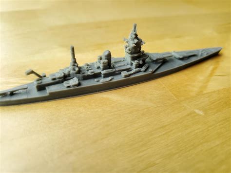 French Dunkerque Class Battleship 3d Model 3d Printable Cgtrader